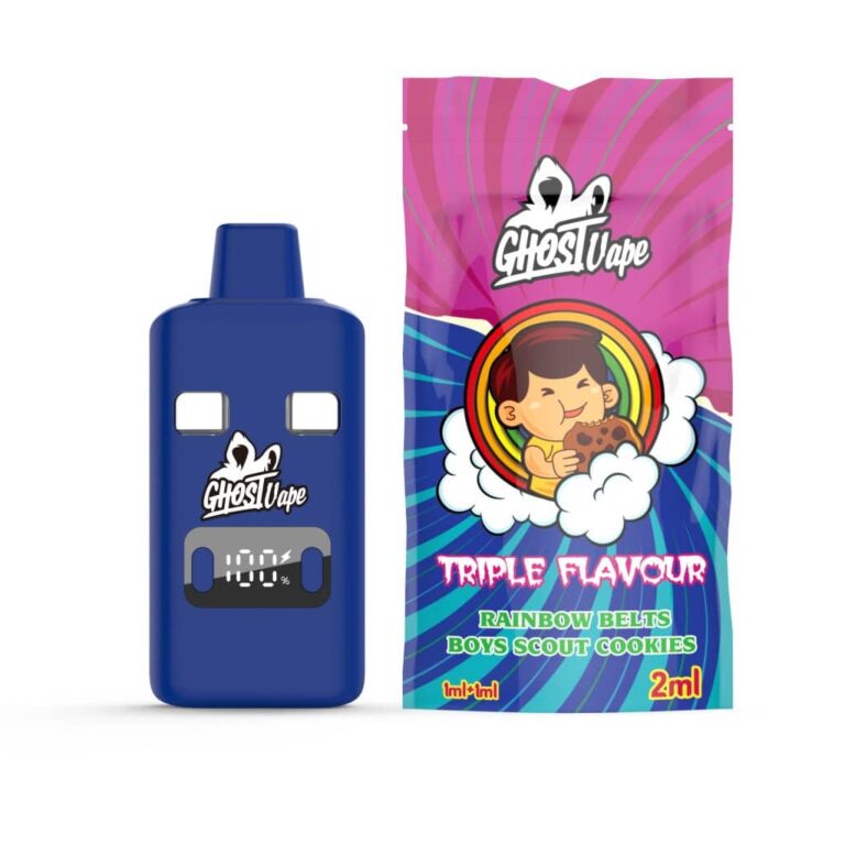 Buy Ghost Vape | 1g +1g | Rainbow Belts / Boys Scout Cookies - Buy Weed
